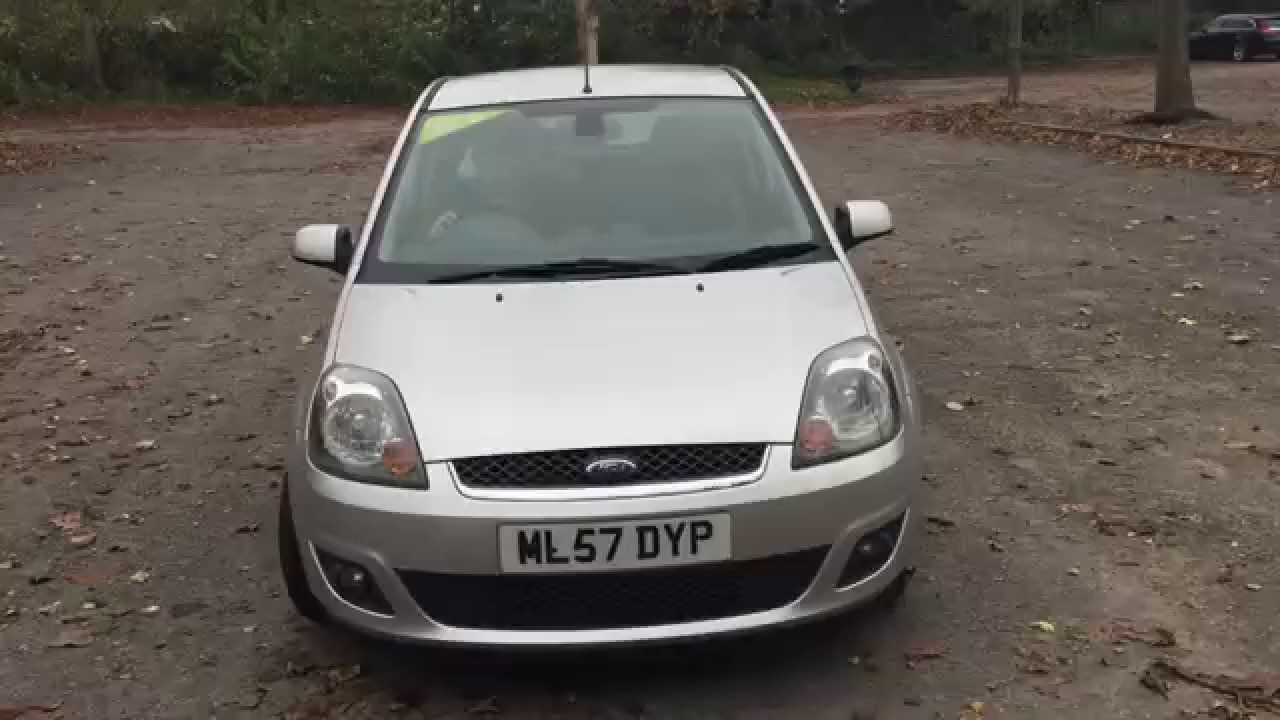 Ford Fiesta Ghia (2007 Model) - ML57 DYP (Full Leather) - YouTube