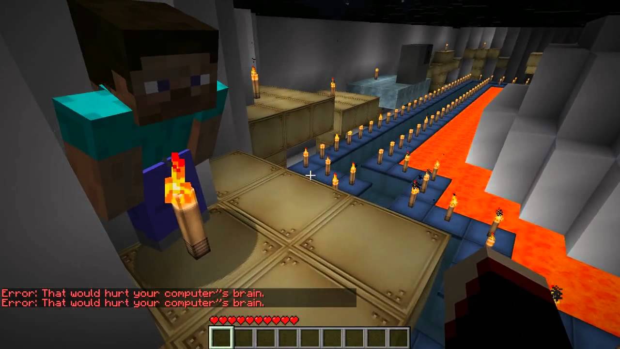 Minecraft Custom Map: The Temple of the Gods 3 - Part 4 - YouTube