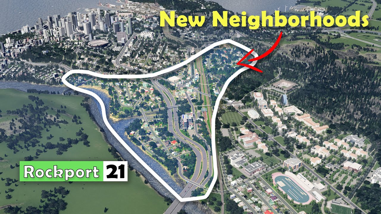Building Realistic Inner-City Neighborhoods | Cities Skylines ...