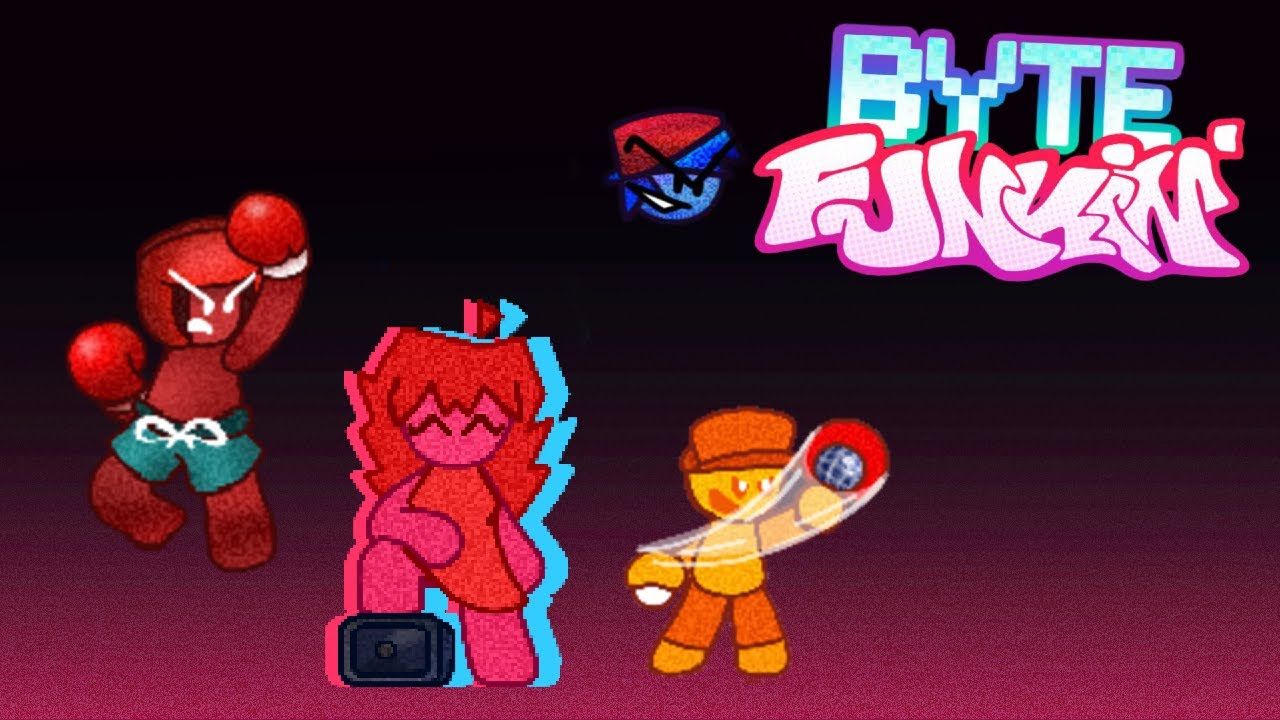 Byte Funkin' Full Week Mod Showcase - Friday Night Funkin' - YouTube