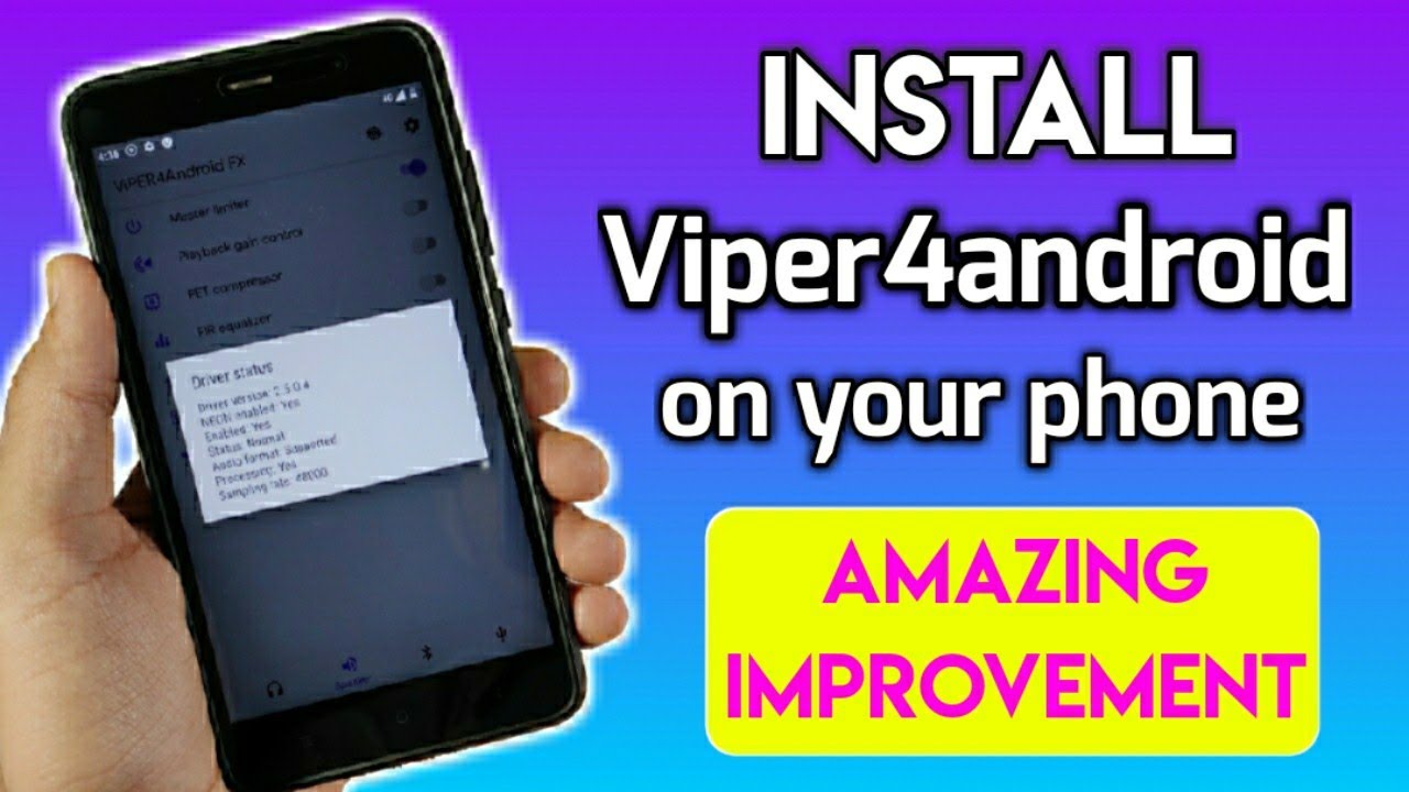 How to Install Viper4android fx on your Phone • 2.7.1.0 🔥🔥 - YouTube