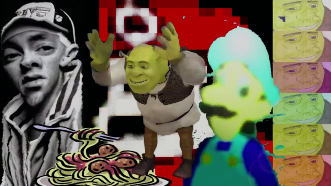 shady shrek's default spaghetti stars - YouTube