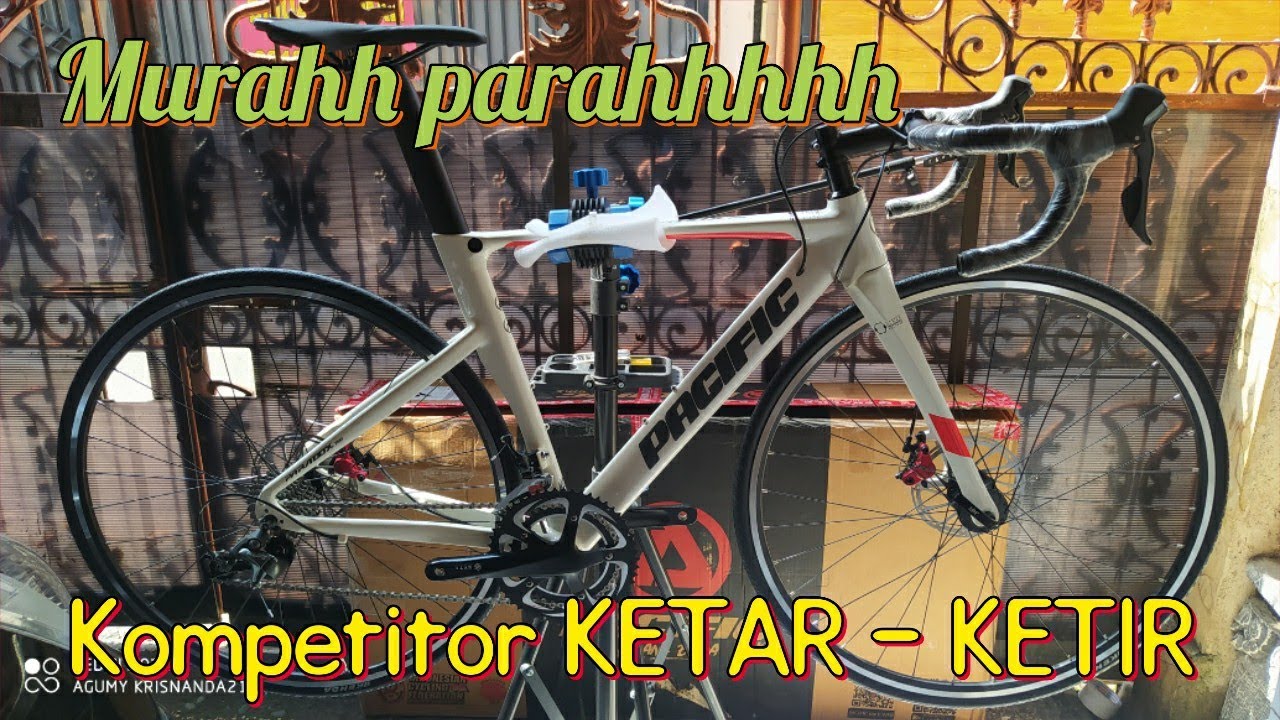 Sepeda Roadbike || Pacific Paradox R5 || Diskonnya Kebangetan - YouTube