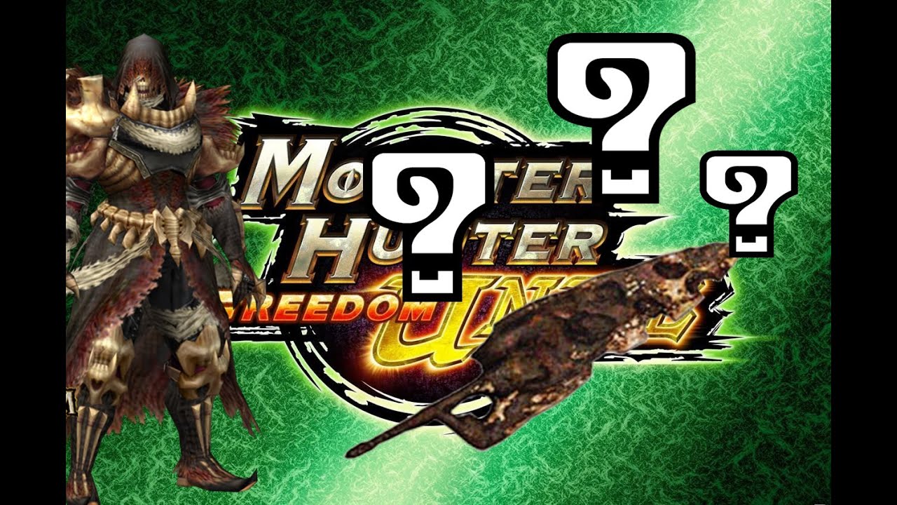 Monster Hunter Freedom Unite - Worn e Rusted Weapons - O Guia Completo ...