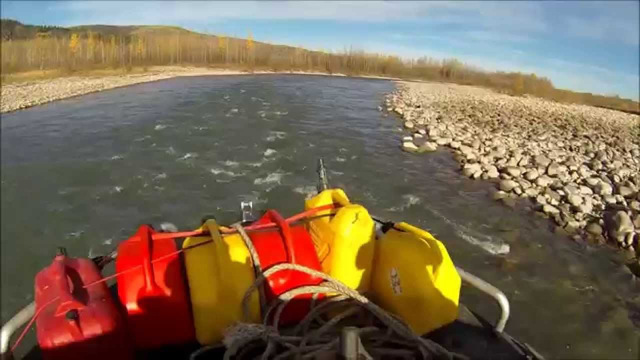 Jethajoval , Muskwa river, Canada BC 2014 October 10th. - YouTube