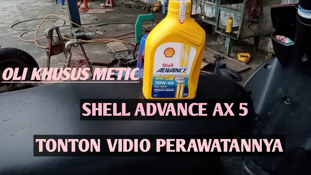 GANTI OLI MOTOR YAMAHA MIO J PAKAI SHELL ADVANCE - YouTube