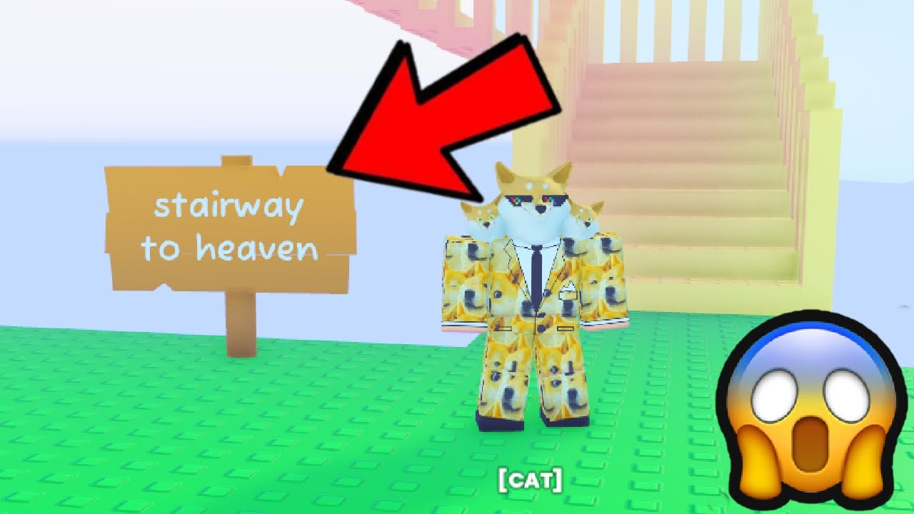 OMG! 😲🥳 *SECRET* PET SIMULATOR 99 GAME *HIDDEN* STAIR WAY TO HEAVEN ...