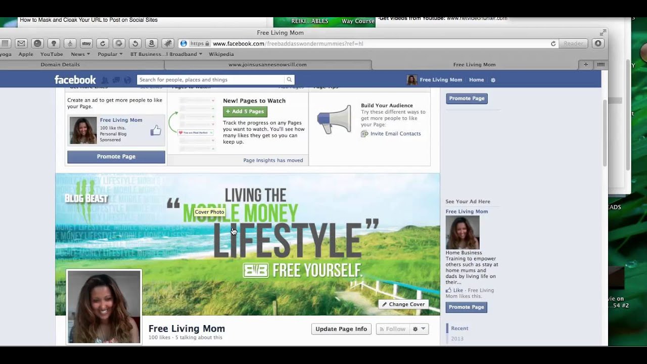 How to Mask and Forward, Cloak Your URL to Post on Social Sites - YouTube