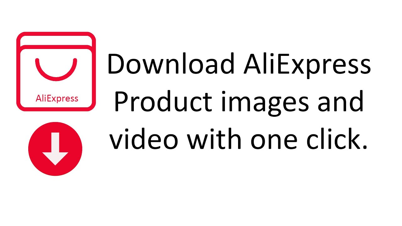 How to download AliExpress images and video - YouTube