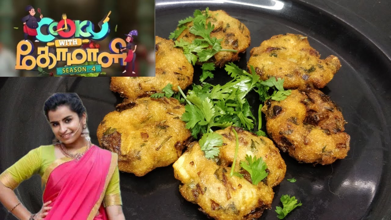 Kappa Vadai | cook with comali shivangi recipe | cook with comali today ...