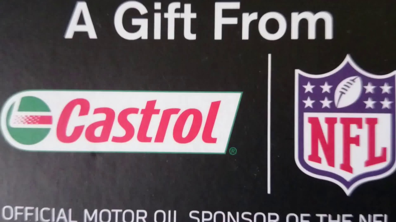 Castrol NFL Blue tooth Speaker Review - YouTube