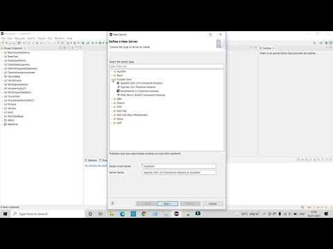 How to add Apache Tomcat to Eclipse and Handling "Starting Tomcat ...