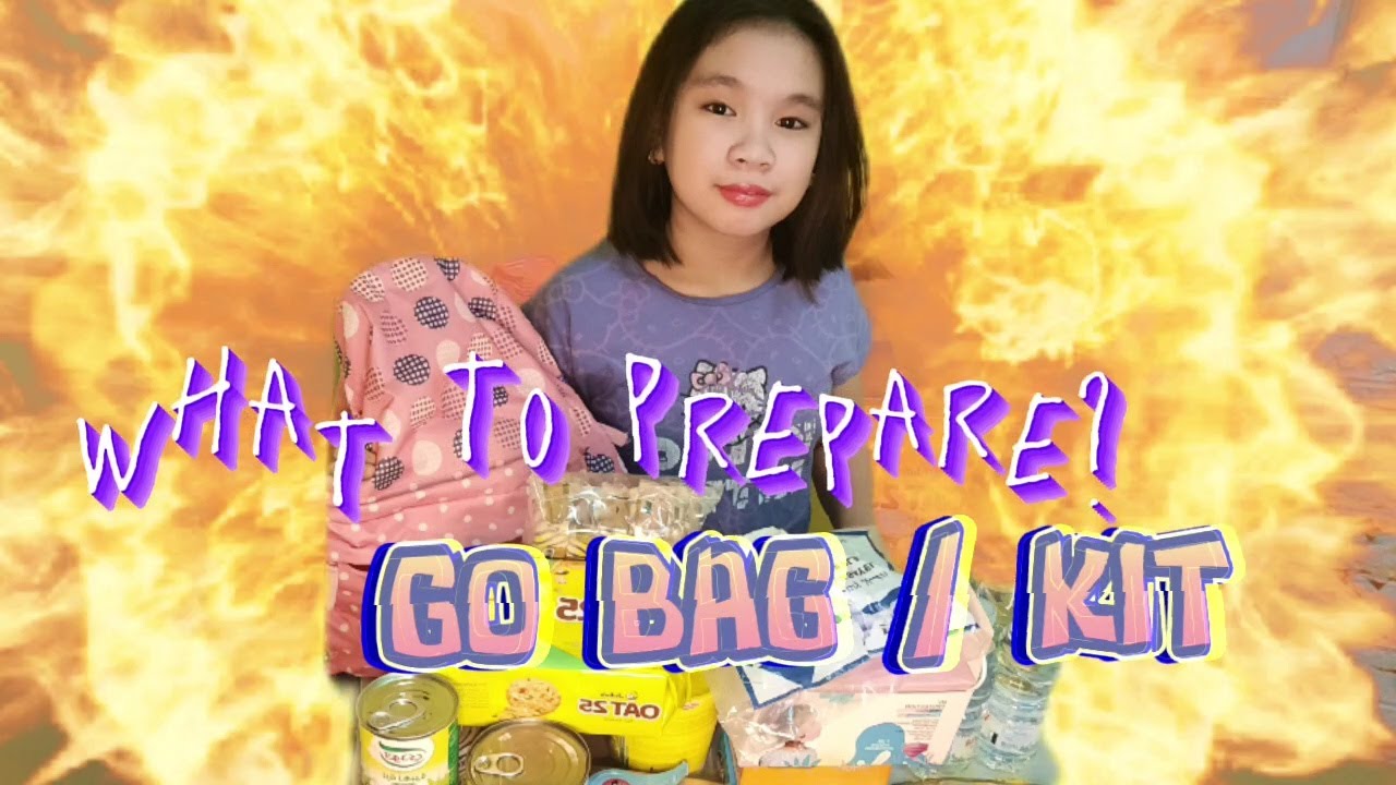 GO BAG // GO KIT, What to prepare? #gobag #emergencykit - YouTube