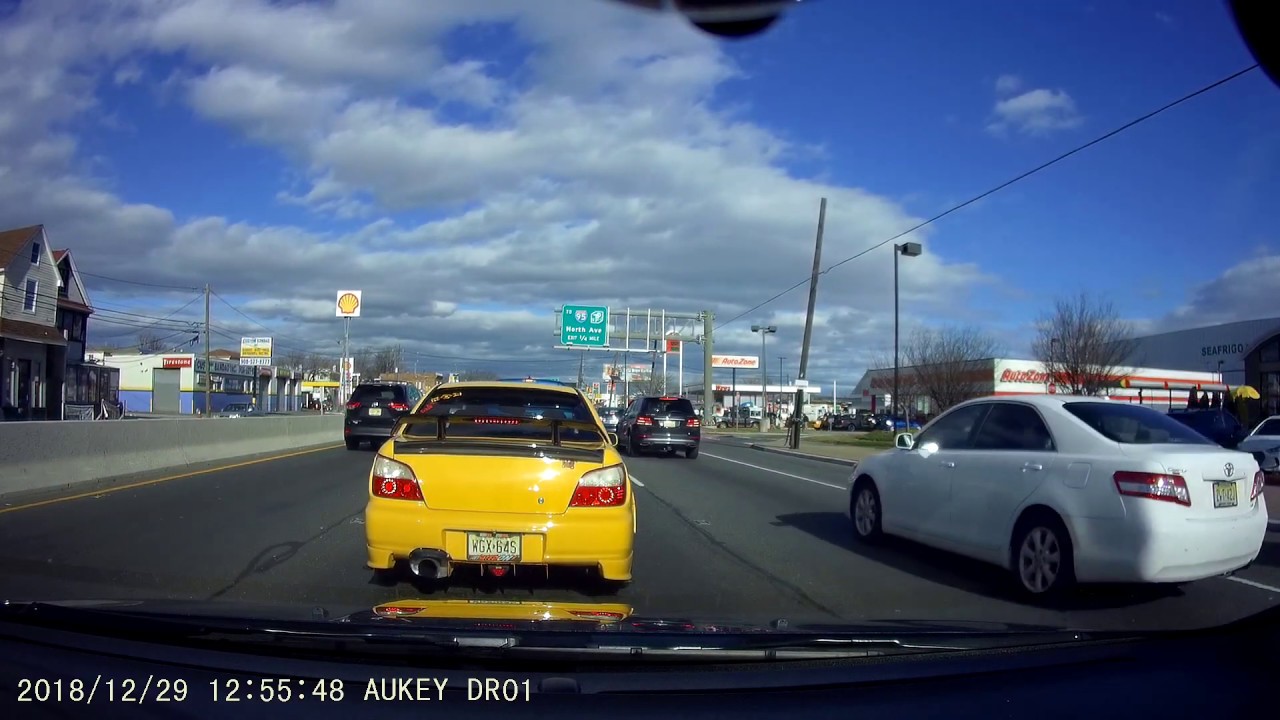 Sleeper Subaru WRX surprises stock Focus ST - YouTube