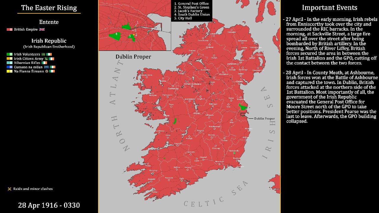 World War I - The Easter Rising (1916): Every Half Hour (ft. pepitá ...