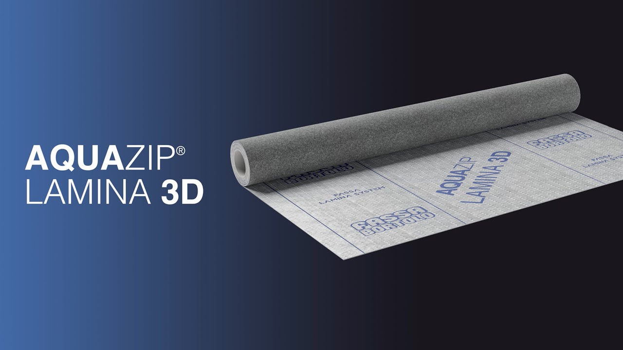 FASSA LAMINA SYSTEM: AQUAZIP LAMINA 3D - YouTube