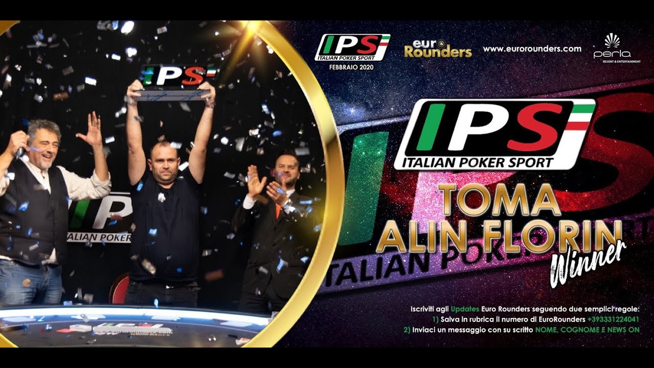 🇮🇹 IPS Italian Poker Sport, Final Table TV al Perla Resort di Nova ...