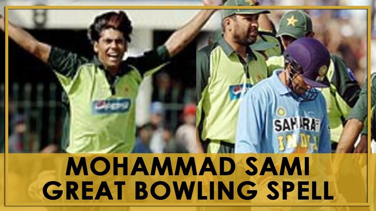 MOHAMMAD SAMI GREAT BOWLING SPELL | Pakistan vs India | PCB | MA2E ...