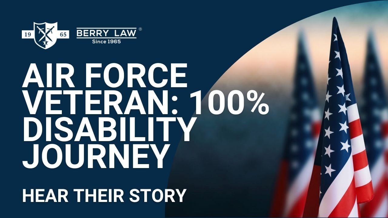 An Air Force Veteran's Journey to 100% Disability Rating - YouTube