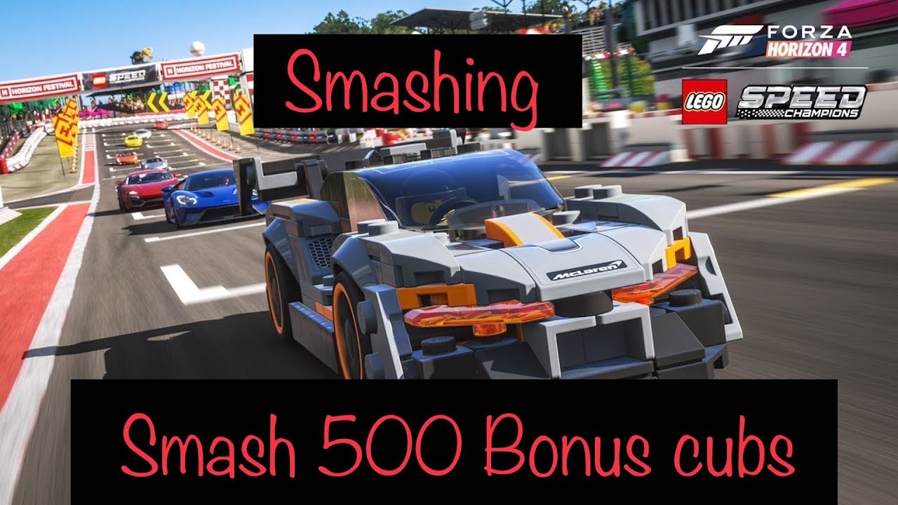 Forza Horizon 4 - Smashing - Smash 500 bonus cubes - YouTube