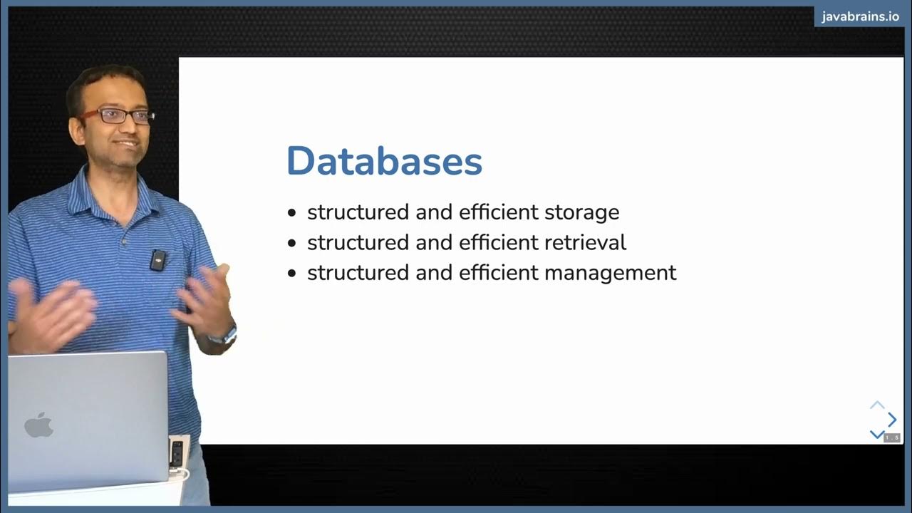 06 Databases in backend development (Databases and data stores for backend engineers) - YouTube