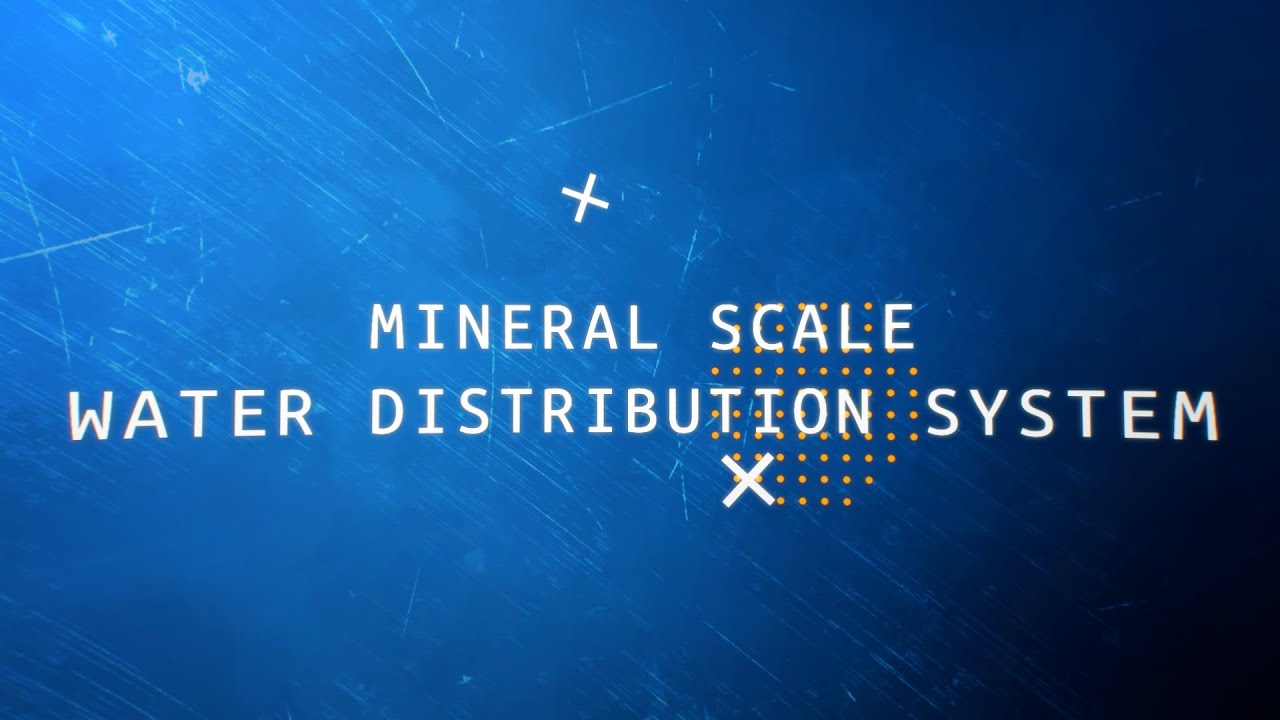 Mineral Scale Water Distribution System - YouTube