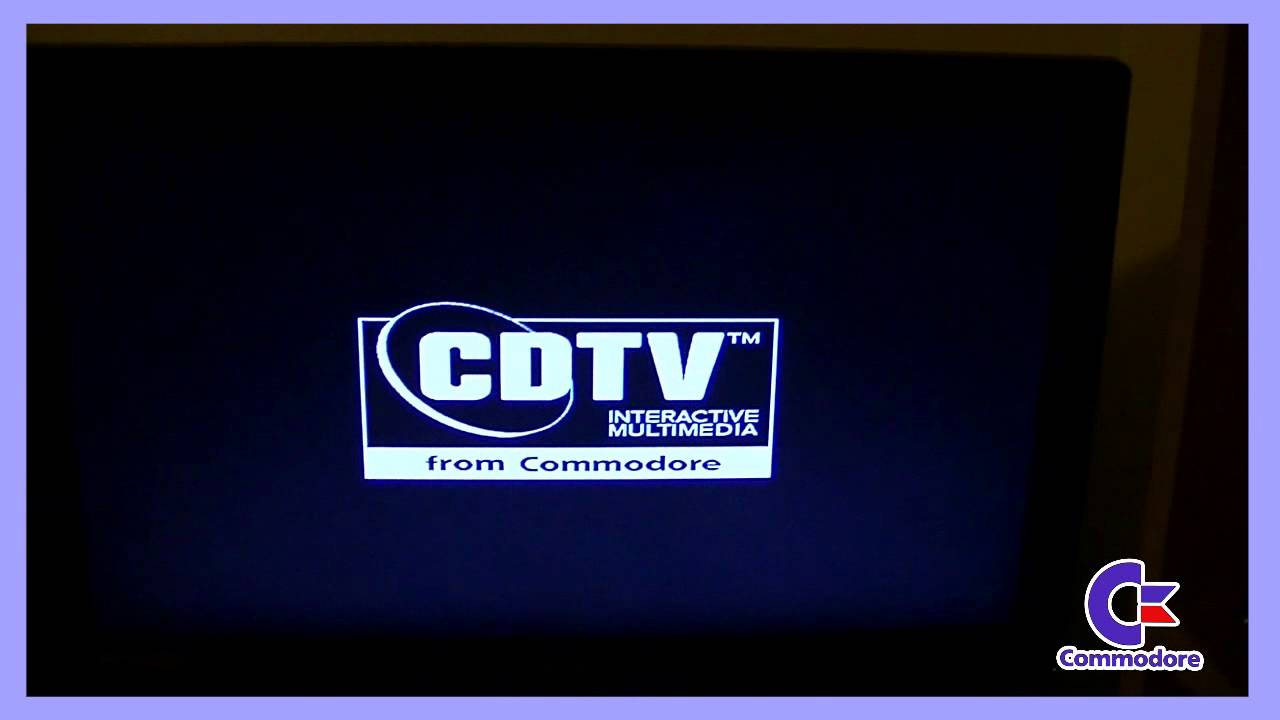 CDTV commodore testing Workbench 1.3.3 ISO CD-ROM - YouTube