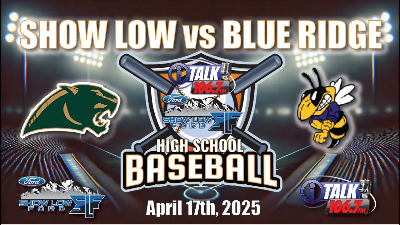 SHOW LOW vs BLUE RIDGE High School Baseball Full Game - YouTube