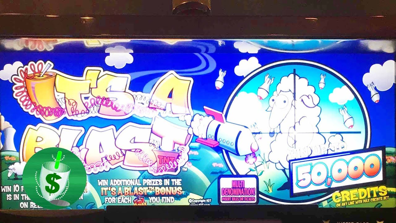It's a Blast slot machine, old IGT game - YouTube