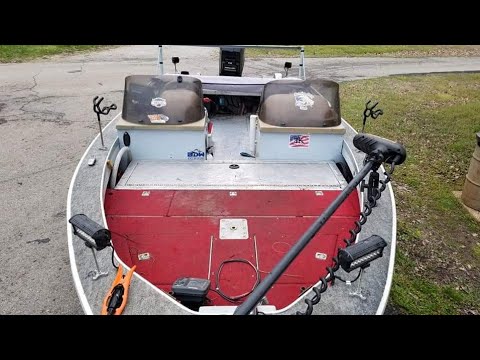 Bass boat to Catfish boat conversion build part 2 - YouTube