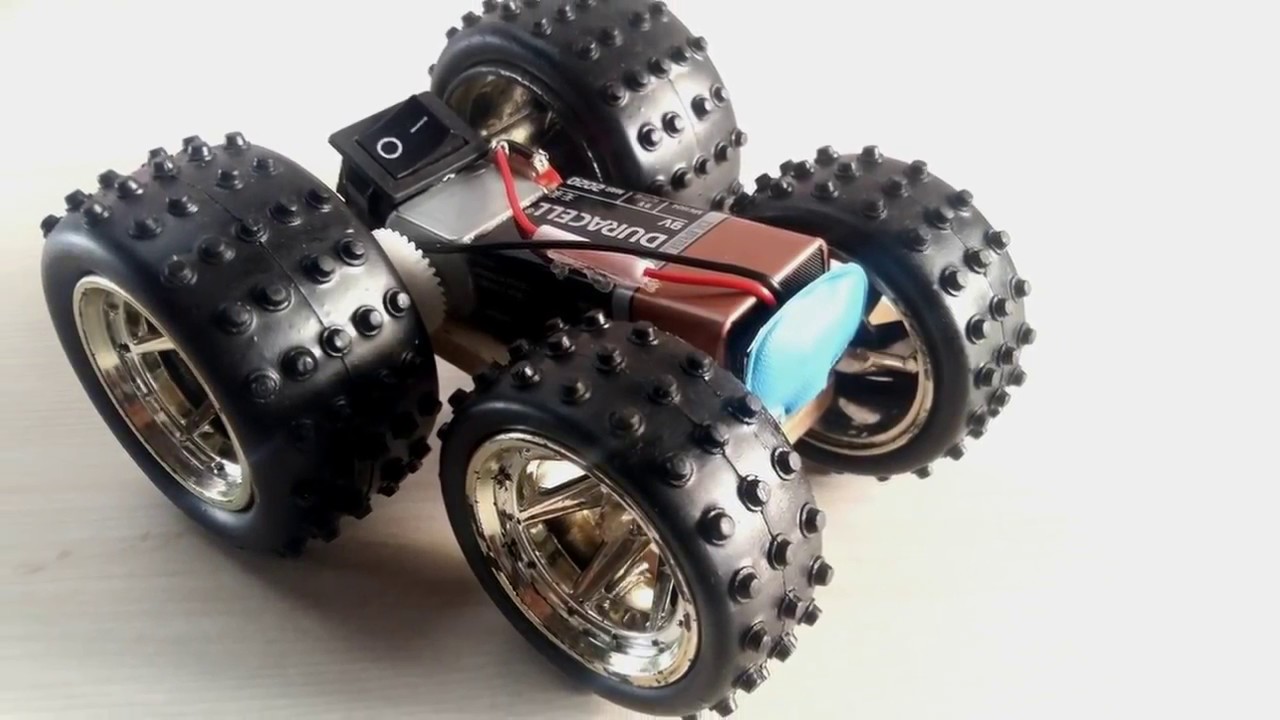 HOW TO MAKE MINI CAR USING HOME MATERIALS - YouTube