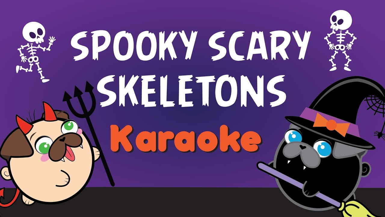 Andrew Gold - Spooky Scary Skeletons (Karaoke) | Parody | Poopy & Doopy ...
