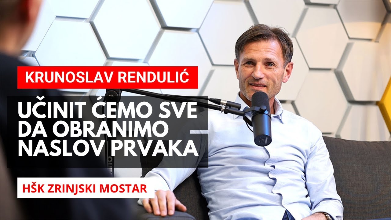SPORT CENTAR EP.33 // KRUNOSLAV RENDULIĆ - YouTube