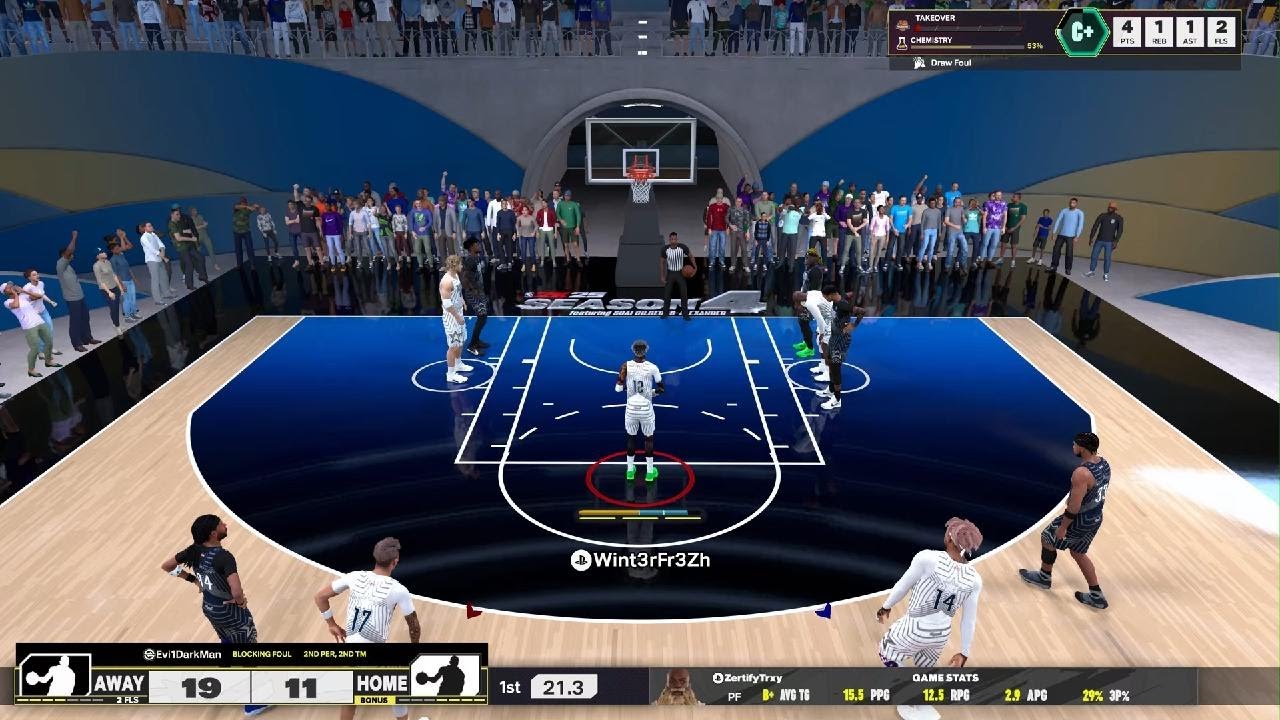 NBA 2K25 50 point game - YouTube