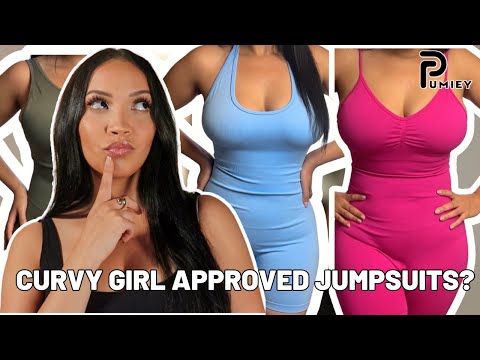 PUMIEY TRY ON JUMPSUIT HAUL | AFFORDABLE AMAZON FASHION HAUL | CURVY GIRL APPROVED?