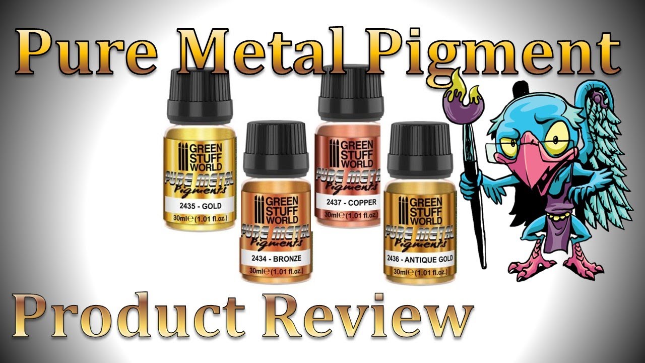 Product Review 43 - GSW Pure Metal Pigments - YouTube