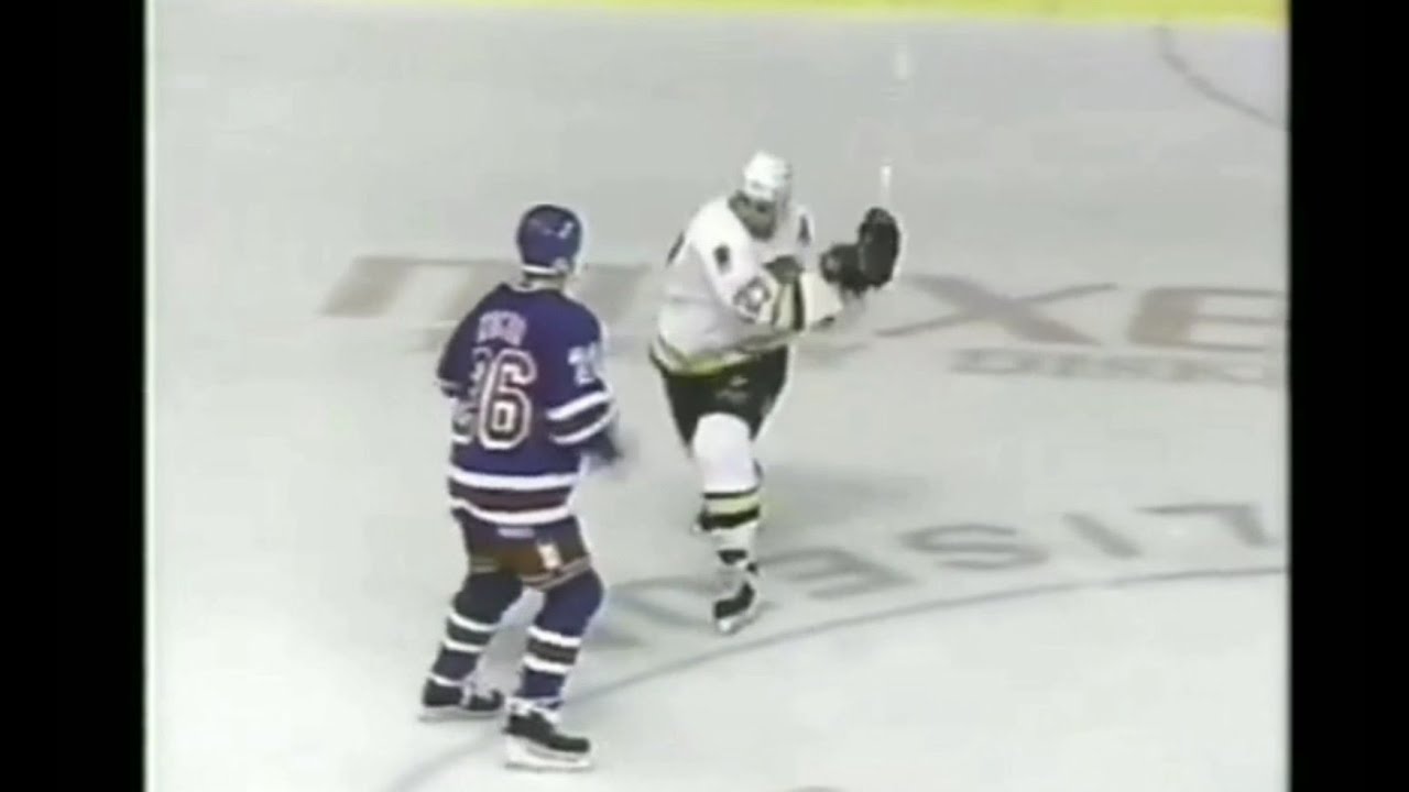 Rangers - Canucks rough stuff 3/25/94 - YouTube
