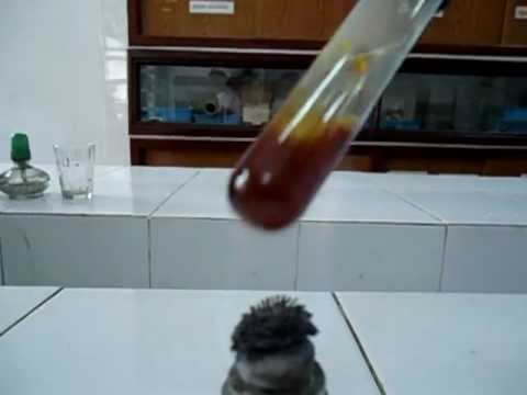 Burning Sulfur - YouTube