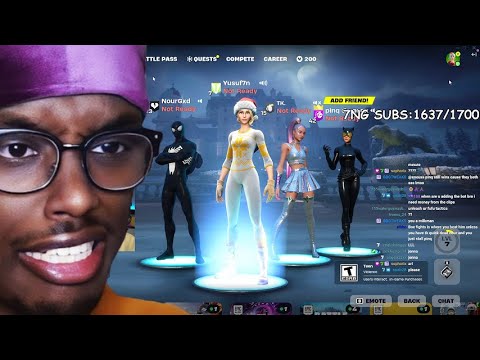 Yusuf7n plays Fortnite with special kids for 40 minutes - YouTube