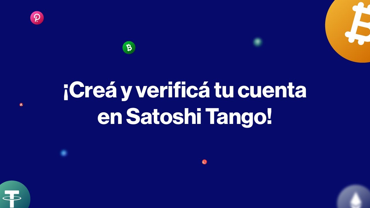 Cómo crear una cuenta en Satoshi Tango y verificarla - YouTube