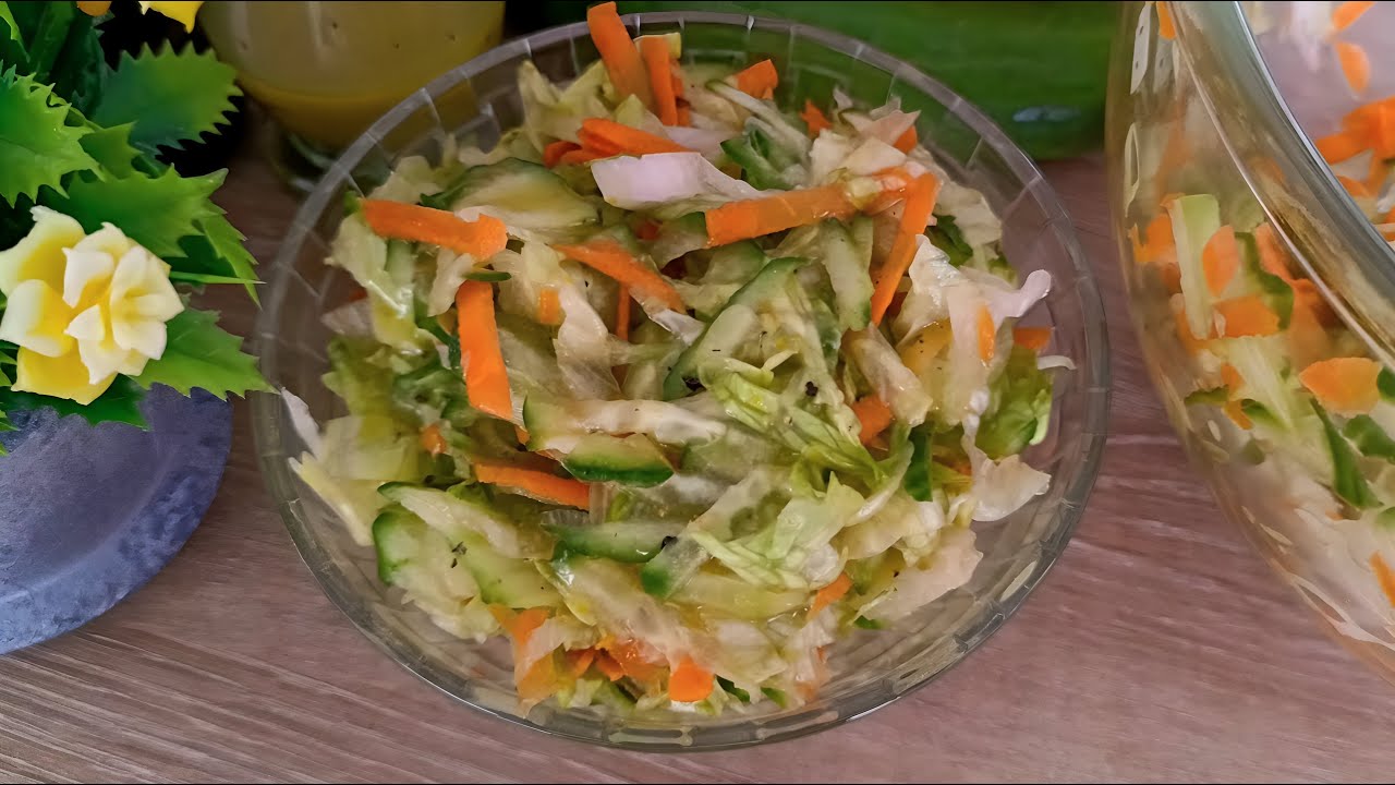 🥗🥕 "La perfecta ensalada de lechuga y zanahoria. ¡Fascinante!" 🥒🤤 - YouTube