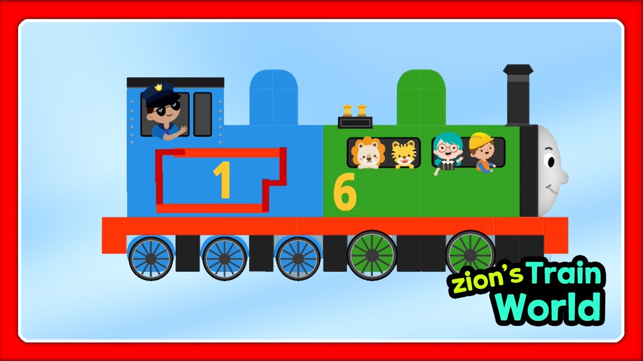 Labo Brick Train #858 Percy Thomas - YouTube