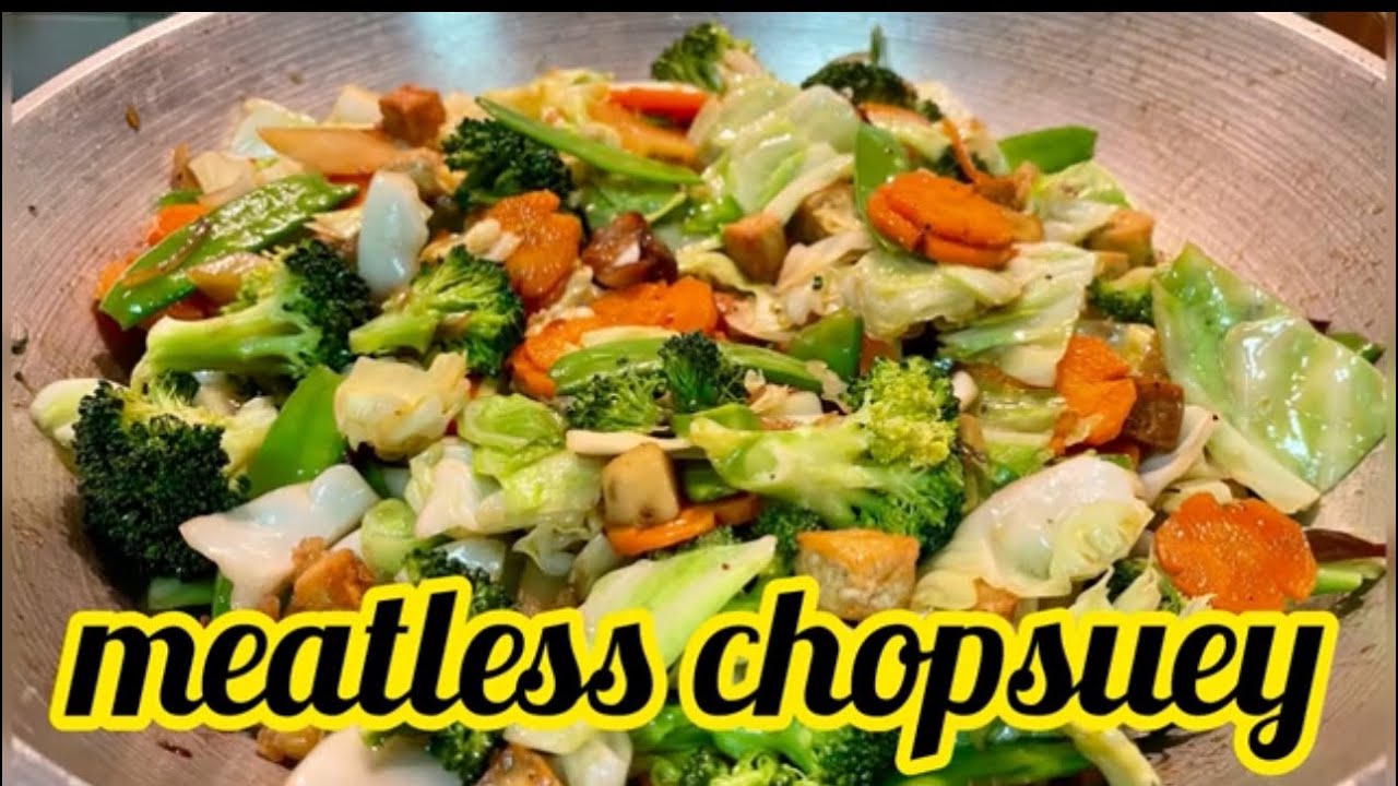 Ulam serye: Meatless Chopsuey… #food #homecooked - YouTube