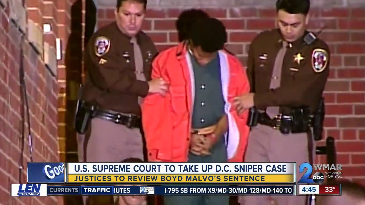 U.S. Supreme court to take up D.C. Sniper case - YouTube