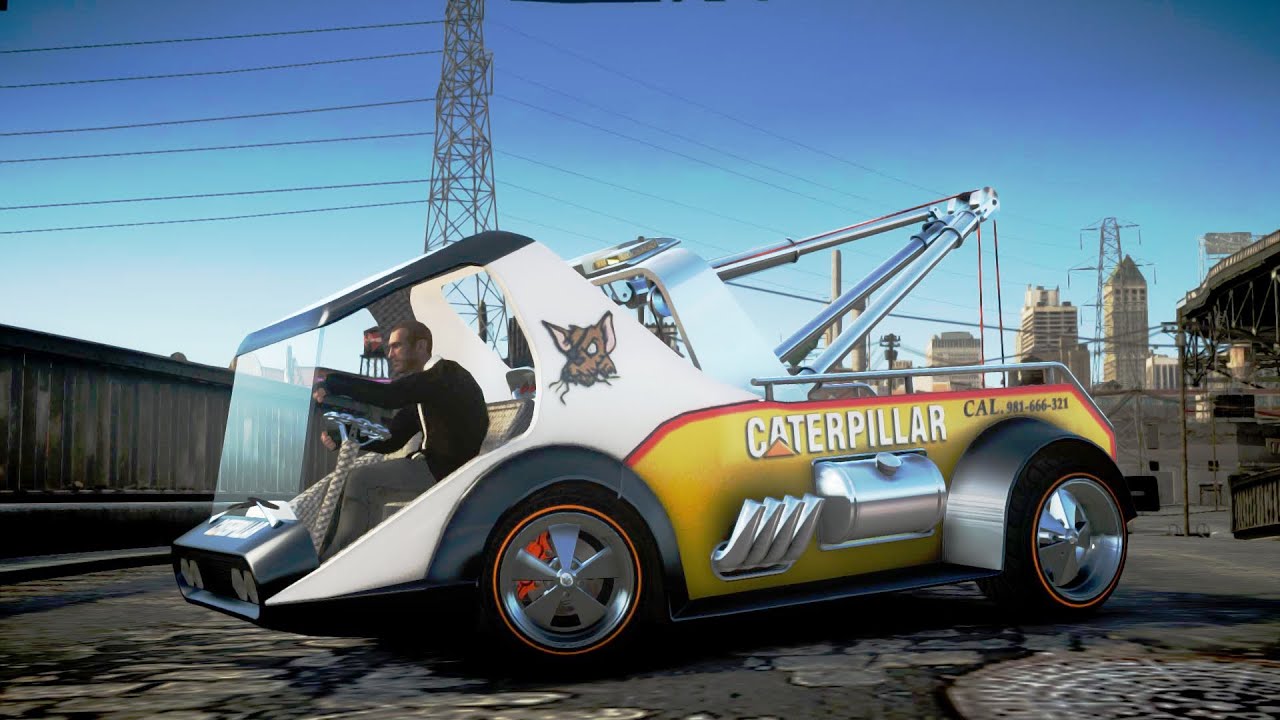 GTA IV LIL REDD Wrecker Crash Testing HD - YouTube