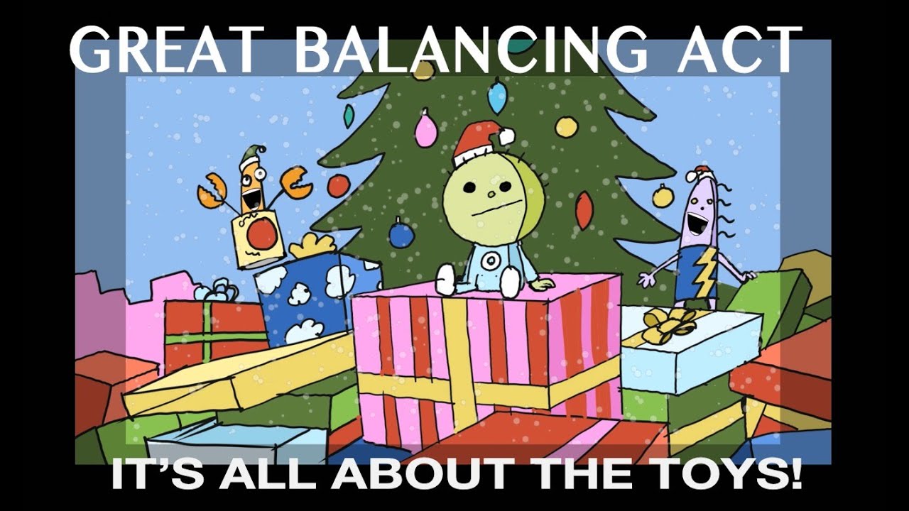 GREAT BALANCING ACT - All About the Toys! - YouTube