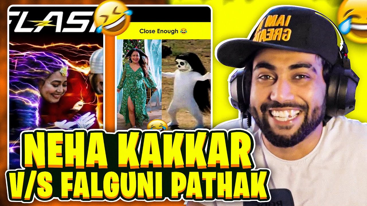 Neha Kakkar Vs Falguni pathak | Memes | Meme Review | O Sajna | Priyank ...