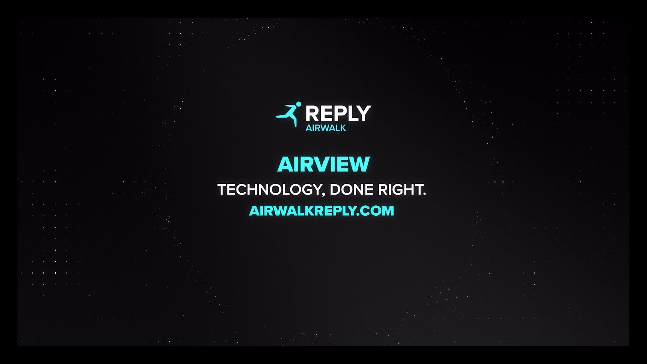 Airview from Airwalk Reply - YouTube