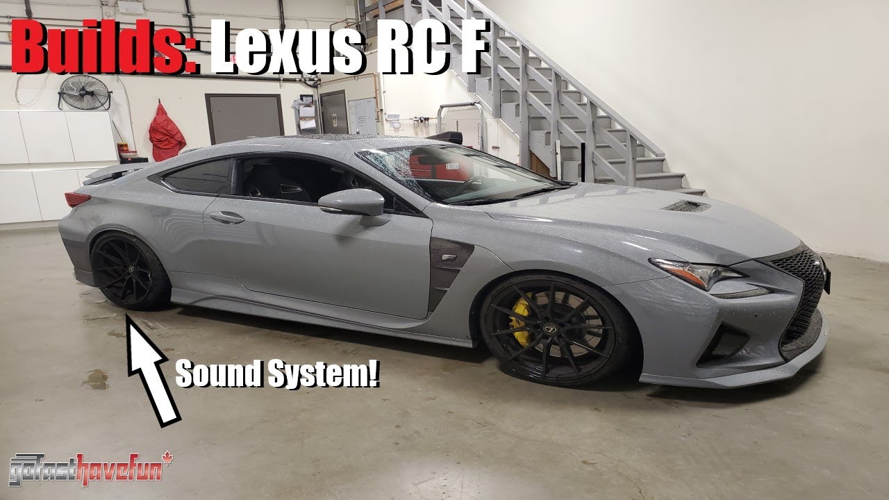 Builds: 2015 Lexus RC F custom sound system | AnthonyJ350 - YouTube