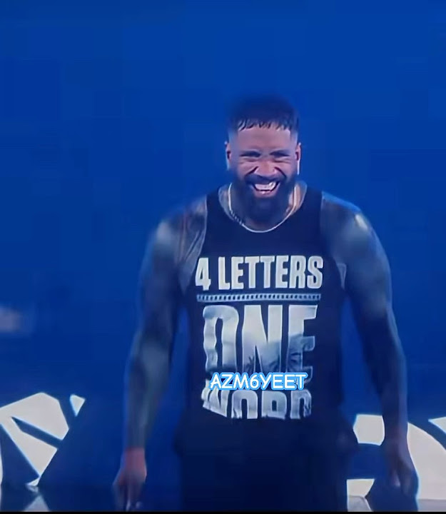 4 Letters 1 word UH UH Yeet! #wwe #music #jeyuso #edit #uso #viral #yeet #youtuberchannel #AZM6 ...